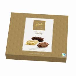 Hamlet Flake truffle Assortment box 200 gr., 12/cs Truffles made with ...